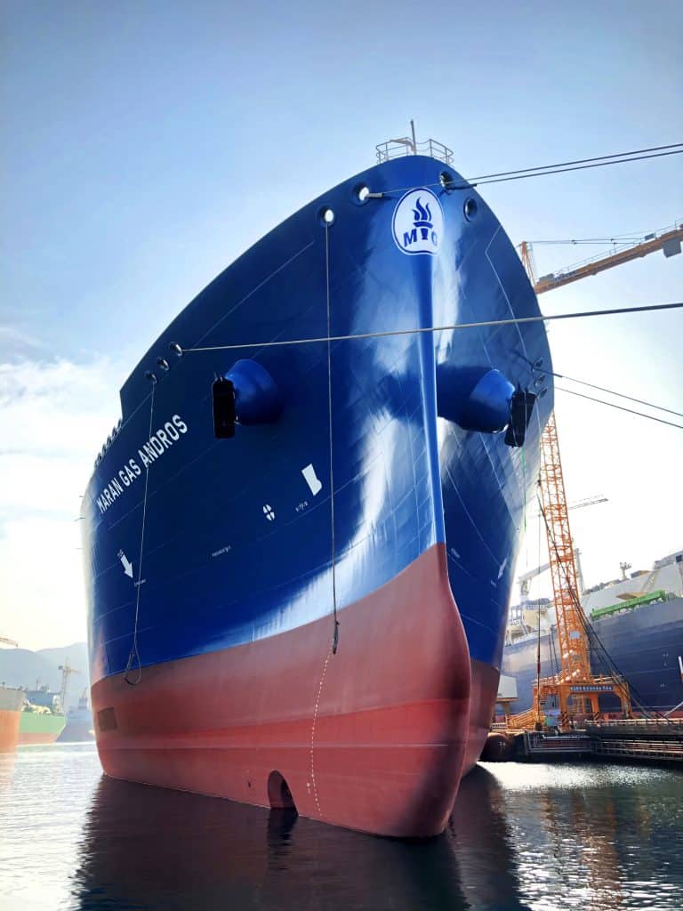 Maran Gas Andros: Γαλανόλευκη στο νεότευκτο LNG carrier – Isalos.net