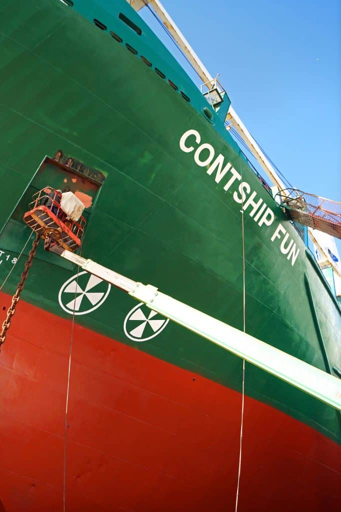 Ο δεξαμενισμός του Contship Fun – Isalos.net